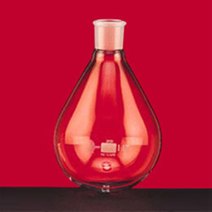 EVAPORATING PEAR-SHAPED FLASK 100ML SJ 29/32 BORO EURO EA