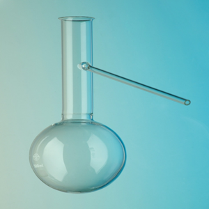 Glass Fractionating Arm Flask