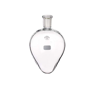 Glass Flask Heart Shape