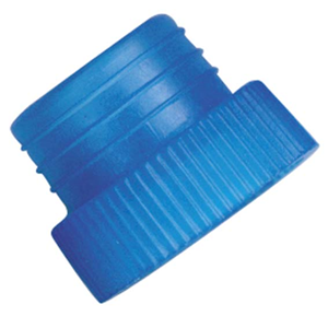 STOPPER CLOSED BOTTOM FOR 16MM TUBES DARK BLUE 1000/BAG