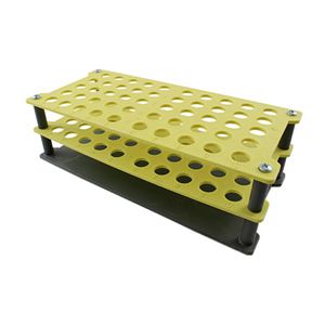 TEST TUBE RACK, 12MM TEST TUBE DIAMETER, 50 HOLES, PP, EA