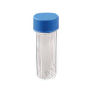 LIV SPECIMEN AND URINE CONTAINERS W/BLUE CAP 25ML PS 100/BG ...