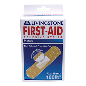 Dressings-Wound Dressings Adhesive Plastic Strips Livingstone ...