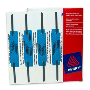 FASTENER FILE PERMCLIP AVERY BOX/100 - Dental