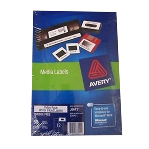 AVERY SPEC. INK. LABELS J8671 V/FACE 50/PK - Dental