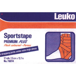 LEUKO SPORTSTAPE 38MM X 13.7M ROLL - Livingstone IT