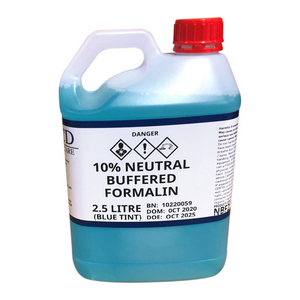 NEUTRAL BUFFERED FORMALIN, 10 PERCENT, BLUE, 2.5 LITRES