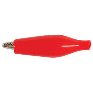 ALLIGATOR CLIP. RED.ELECTRICALPK OF 10 - Livingstone IT