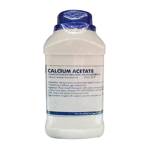 CALCIUM ACETATE MONOHYDRATE LR 500G EA - Livingstone IT