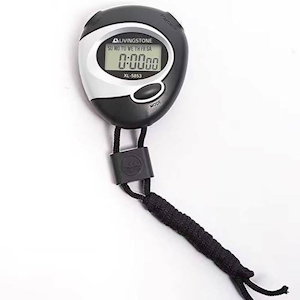 DIGITAL STOPWATCH TIMER, BLACK, EACH - School