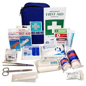 FIRST AID KIT CLASS C COMPLETE SET IN OXFORD CLOTH EA | Livingstone ...