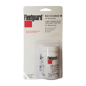 FLEETGUARD 3-WAY HEAVY DUTY COOLANT TEST KITS, 50 STRIPS/BT