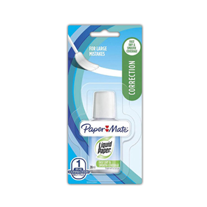 CORRECTION FLUID LIQUID PAPER 20ML GREEN EA - Child Care