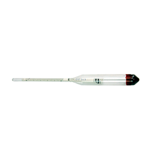 DENSITY HYDROMETER SPECIFIC GRAVITY 0.800 TO 0.850 GLASS EA