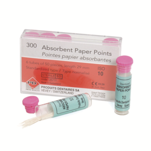PD ABSORBENT PAPER POINTS ISO NO. 80 STERILE BLK 50/VL 6/PK