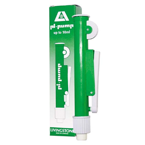PI-PUMP PIPETTER PIPETTE FILLER UP TO 10ML COLOUR GREEN EACH