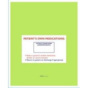 PATIENT MEDICATION BAGS W/TEAROFF RECEIPT 350X430MM 500/BOX