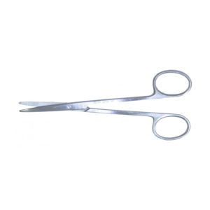 PERFECT STRABISMUS SCISSORS 11CM STAINLESS STEEL STRAIGHT EA