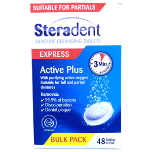 Shop for Denture Cleansing Tablets under Oral Care