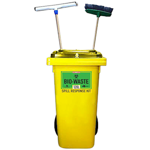BIO-WASTE (BODY FLUIDS) SPILL KIT - LARGE 120 BIN, EACH