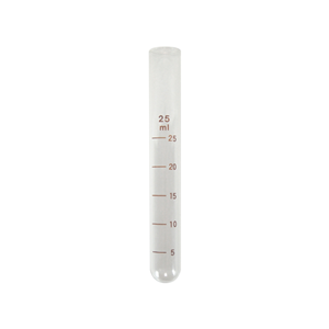 TEST TUBE GRADUATED 25ML X 5ML 10/PK - Livingstone IT