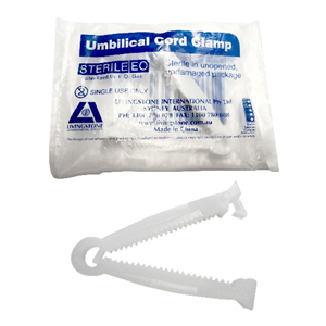 UMBILICAL CORD CLAMP,1/PK 100 PK/BOX (FOR EXPORT CUSTOMER )